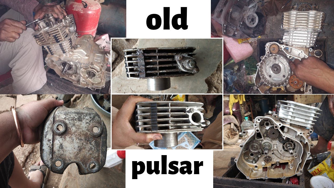 Old Pulsar 150 rebuild and modification || part-2 || assemble - YouTube
