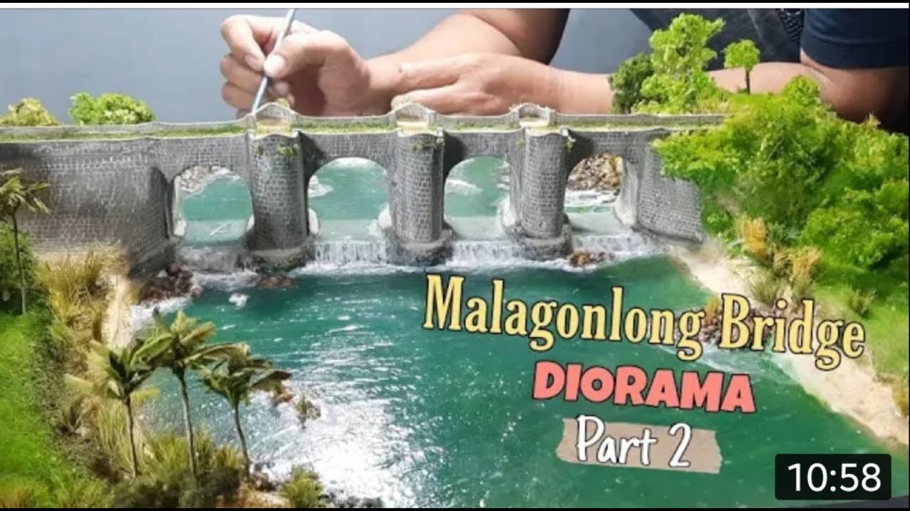 Diorama | Hyper-Realistic | The Malagonlong Bridge in Tayabas, Quezon ...