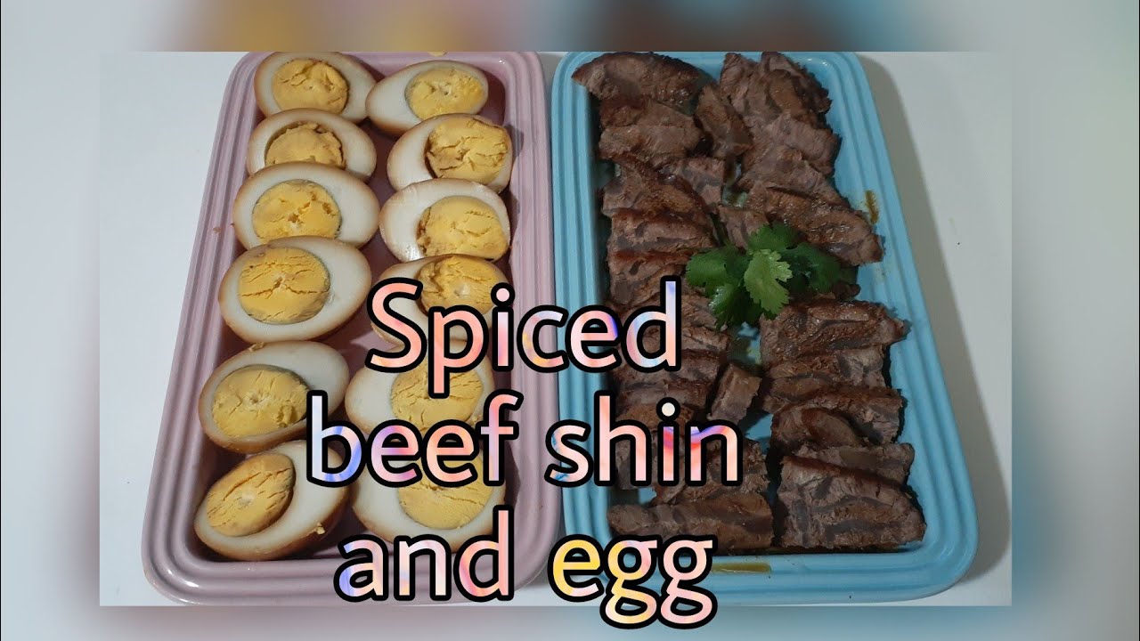 Spiced Beef Shin and Boiled Eggs | A Chinese Recipe - YouTube