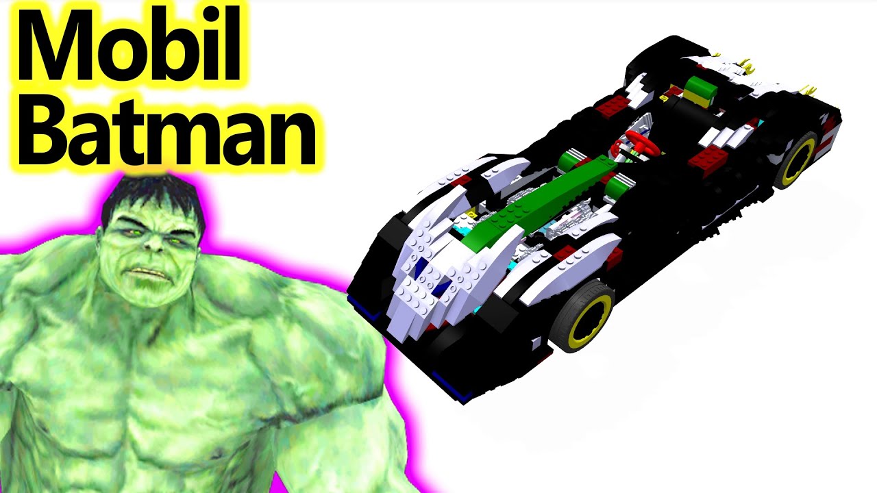 Anak-Anak Lego Mainan Mobil Hulk Video - YouTube