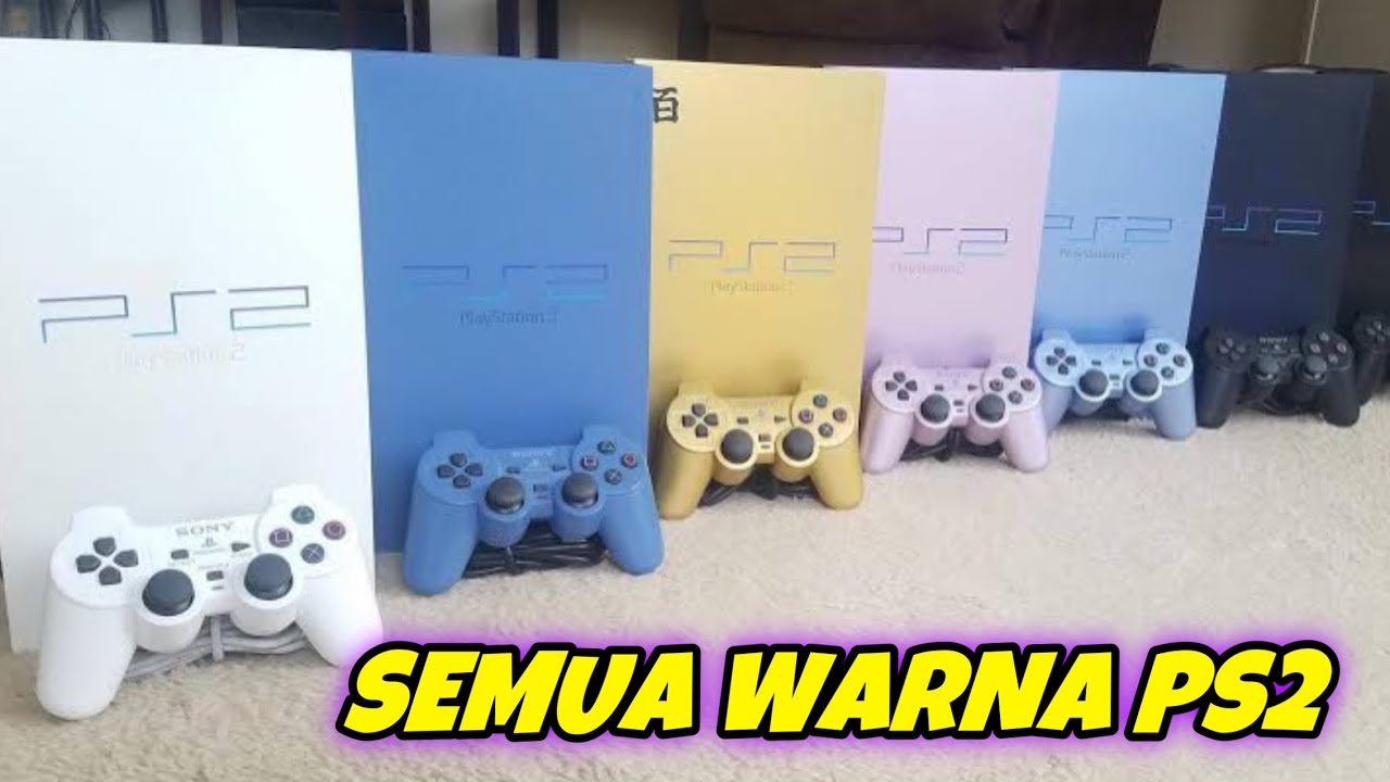 BARU TAHU ADA PS2 DENGAN WARNA LAIN ️PS2 WARNA SILVER/PUTIH? - YouTube
