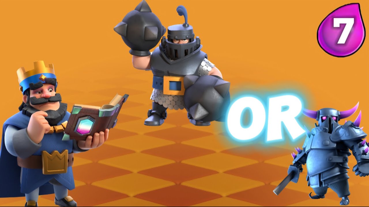 Ranking and Rating all 7 elixir cards in Clash Royale - YouTube