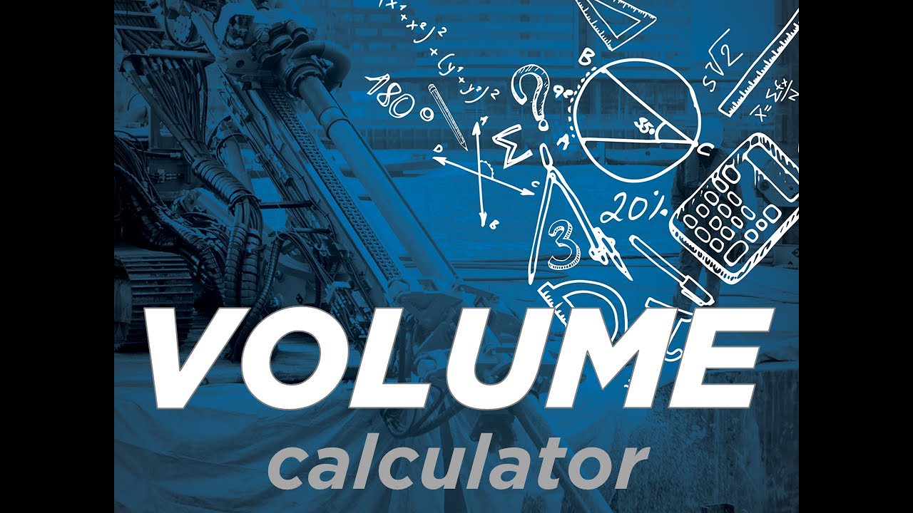 PE Series: How to Use the Volume Calculator - YouTube