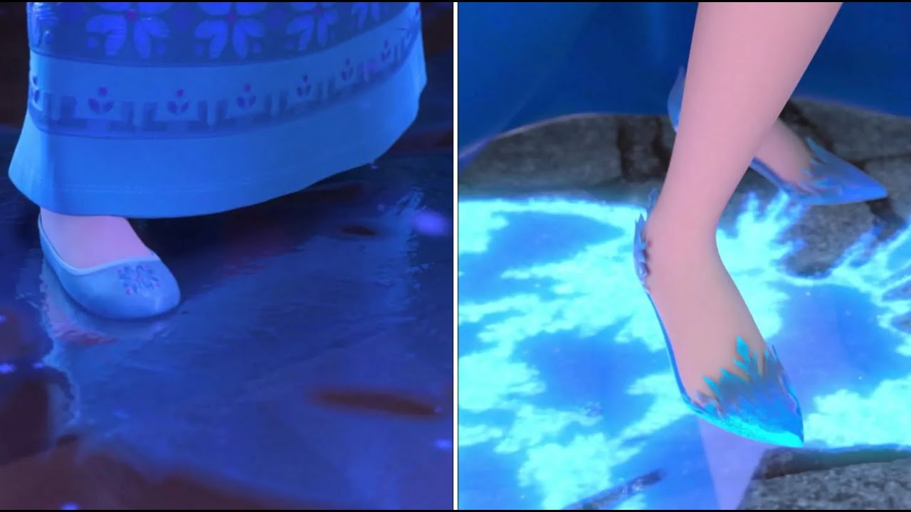 Frozen - Elsa's One Foot Stomping Action (Fit in 16x9 Widescreen Format ...