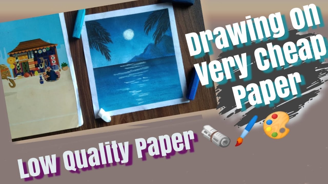 Drawing on Very Cheap Paper with Soft Pastel Colours | Soft Pastel ...