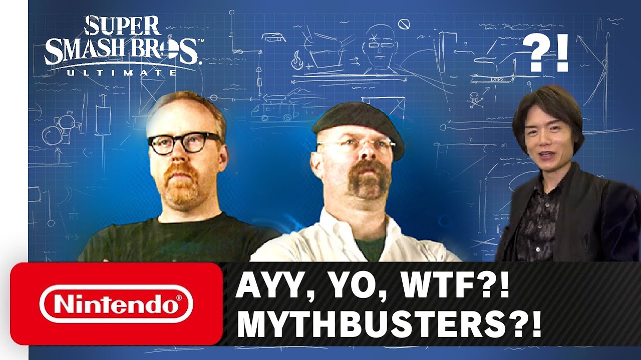 Super Smash Bros. Ultimate - Mr Sakurai Presents "MYTHBUSTERS?!" - YouTube