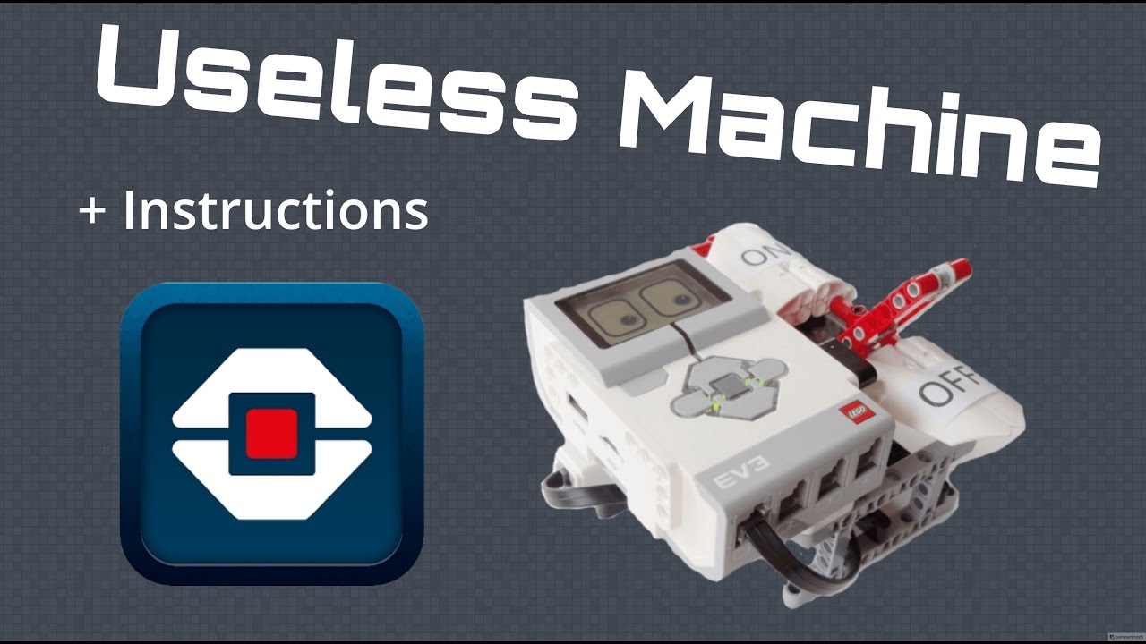 Useless Machine EV3 Review + instructions - YouTube