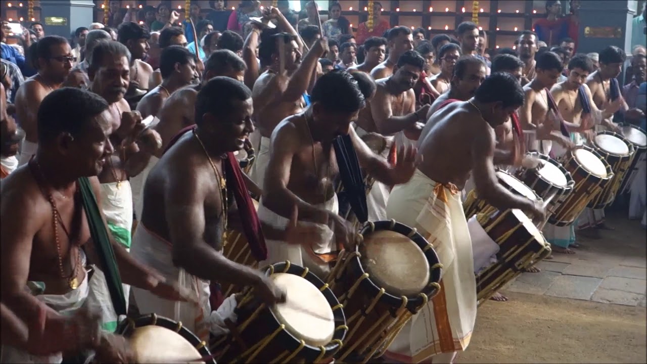 Panchari Melam - Ernakulam Shiva Temple Festival 2018 - YouTube