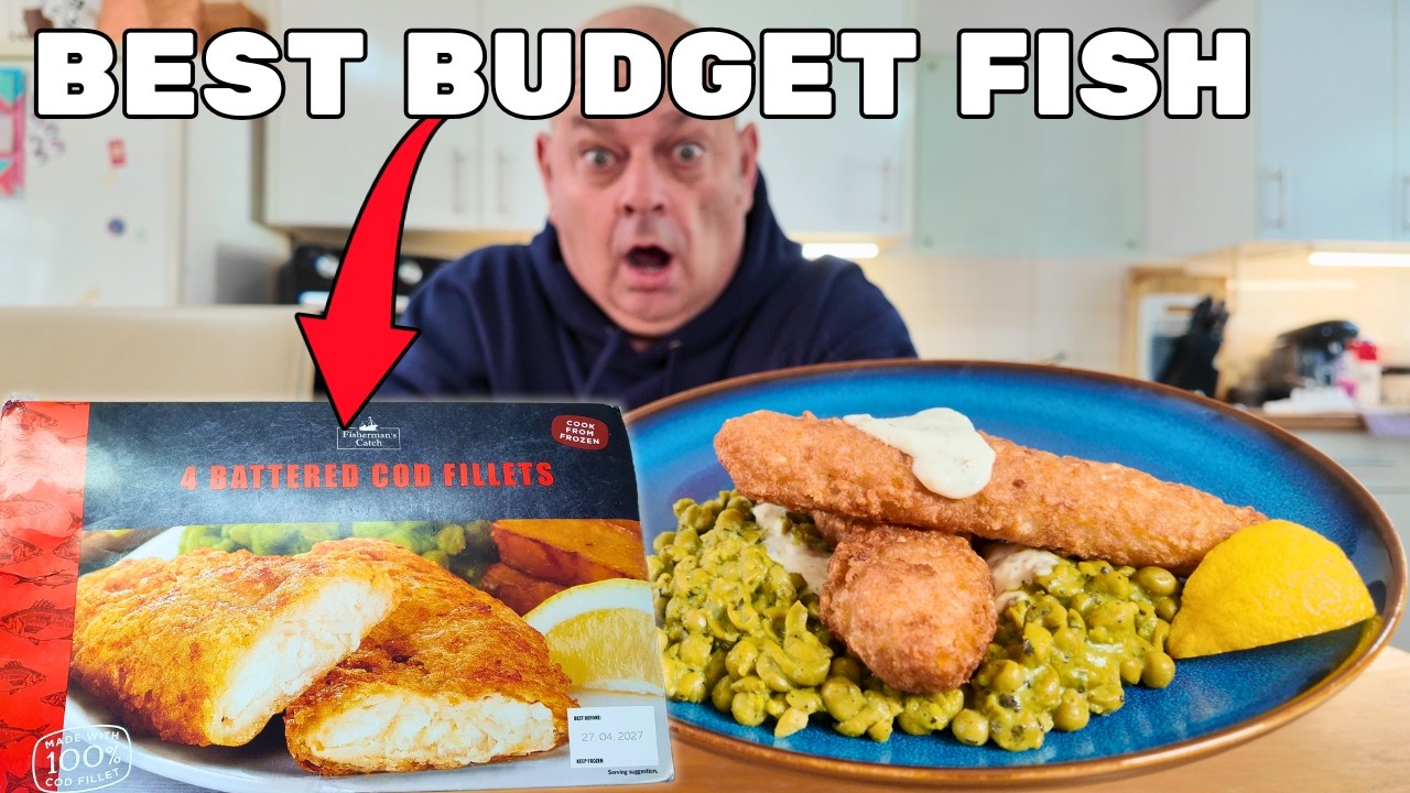 Is This the Best Budget Fish? Sainsbury's Battered Cod Fillets - YouTube
