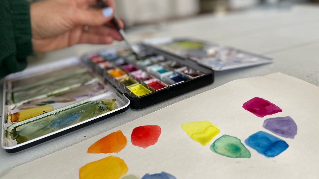 Color mixing basics with watercolor. (Learn these simple rules and you ...