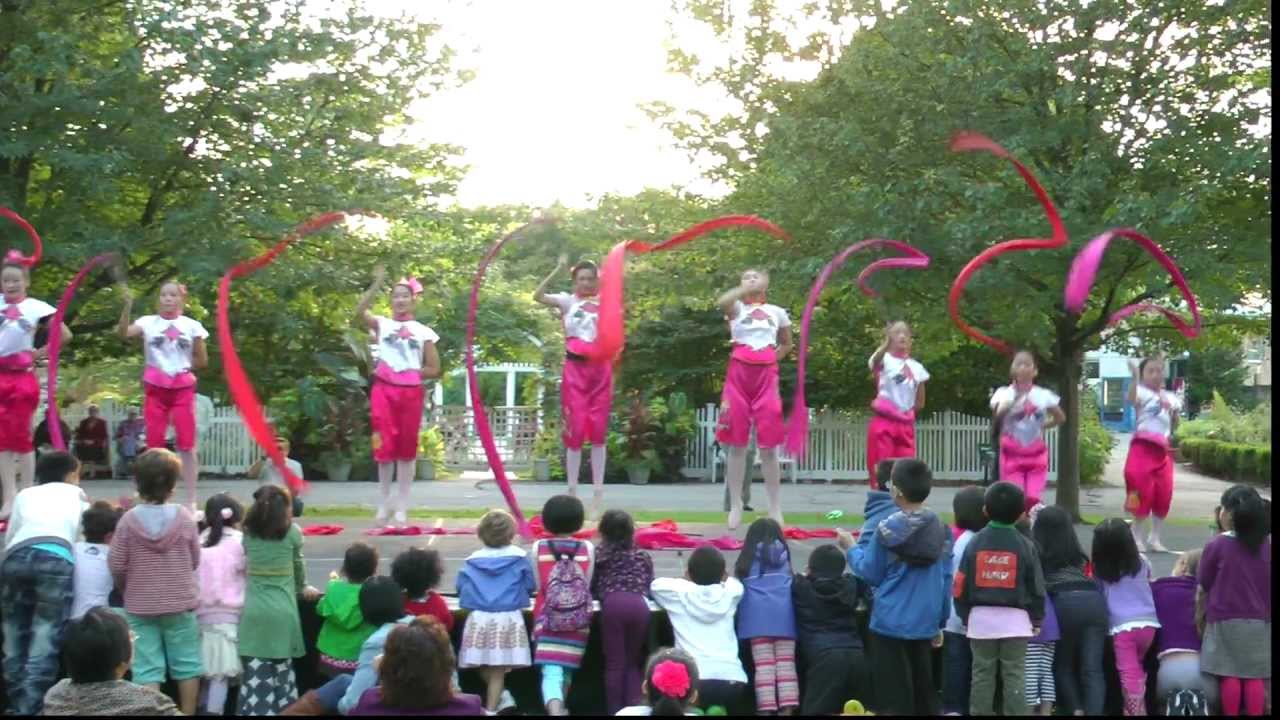 Red Ribbon Dance - Autumn Moon Festival 2012 NYCCC @ Queens Botanical ...