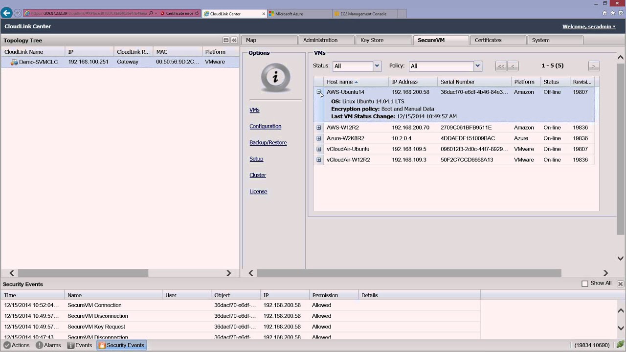CloudLink SecureVM for Multiple Cloud Environments - YouTube