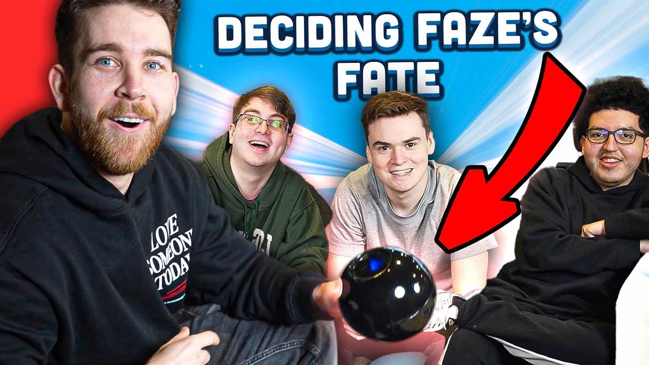 We let a MAGIC 8 BALL decide the FATE OF FAZE?! | Atlanta FaZe - YouTube