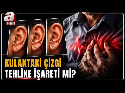 Kulaktaki Çizgi Tehlike İşareti Mi? Frank Çizgisi Nedir? | A Haber