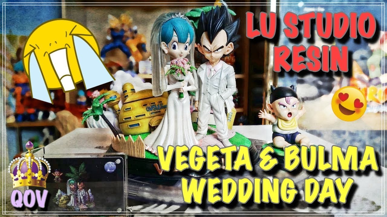 UNBOXING Vegeta & Bulma Wedding Day - YouTube