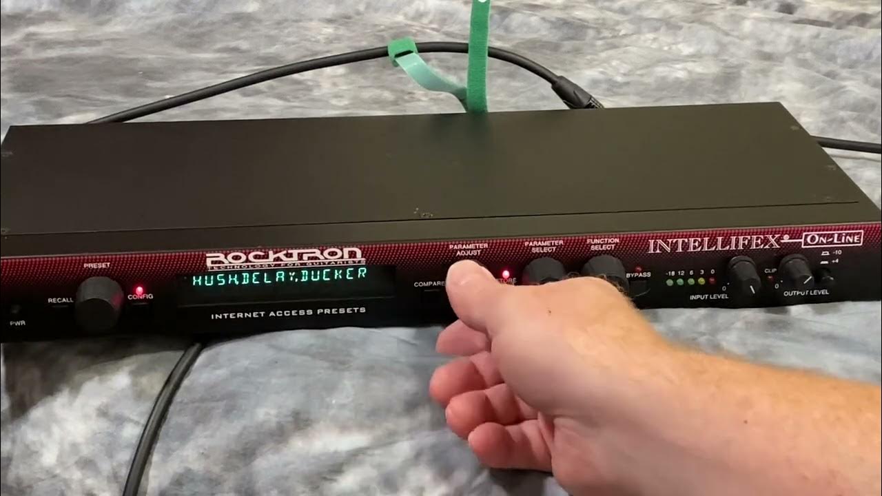 Rocktron Intellifex On-Line - YouTube
