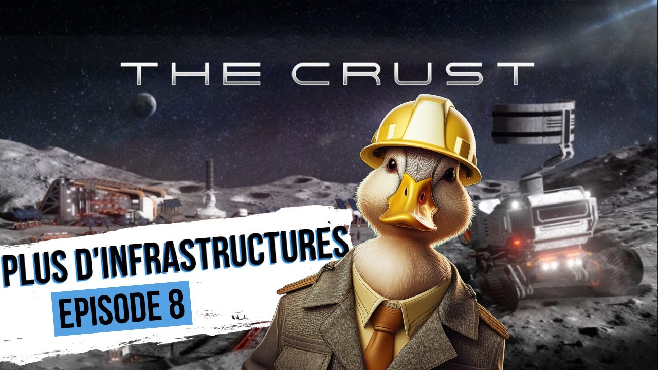 THE CRUST 🌑⚒️ [FR] - Ep. 8 - Microcircuits & Glace - Histoire complète - Factorio-like - YouTube