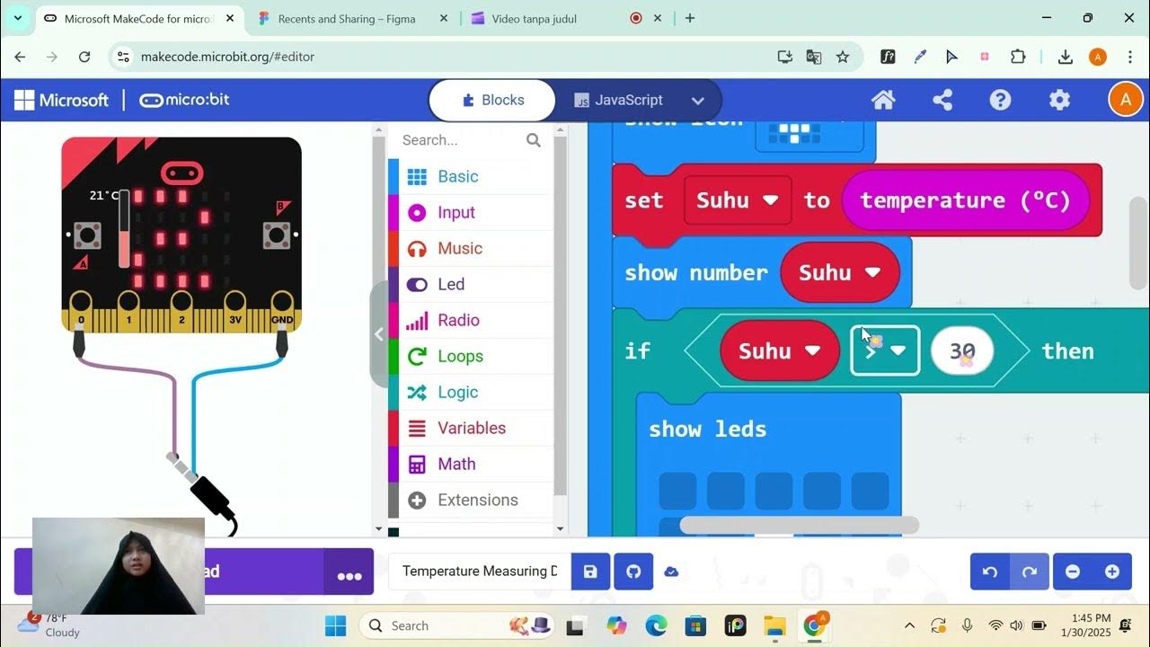 Vidio demo Microbit Basic!! - YouTube