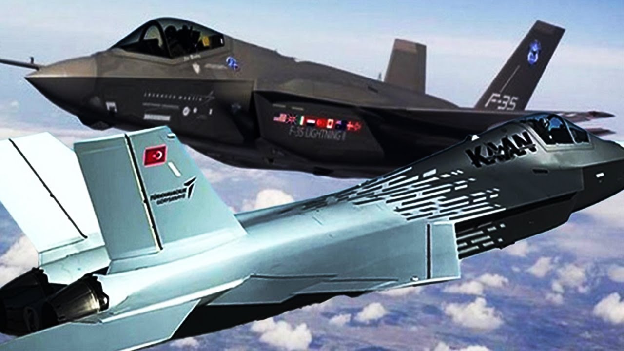 surprising! it turns out that the KAAN fighter jet is superior to the F-35 - YouTube