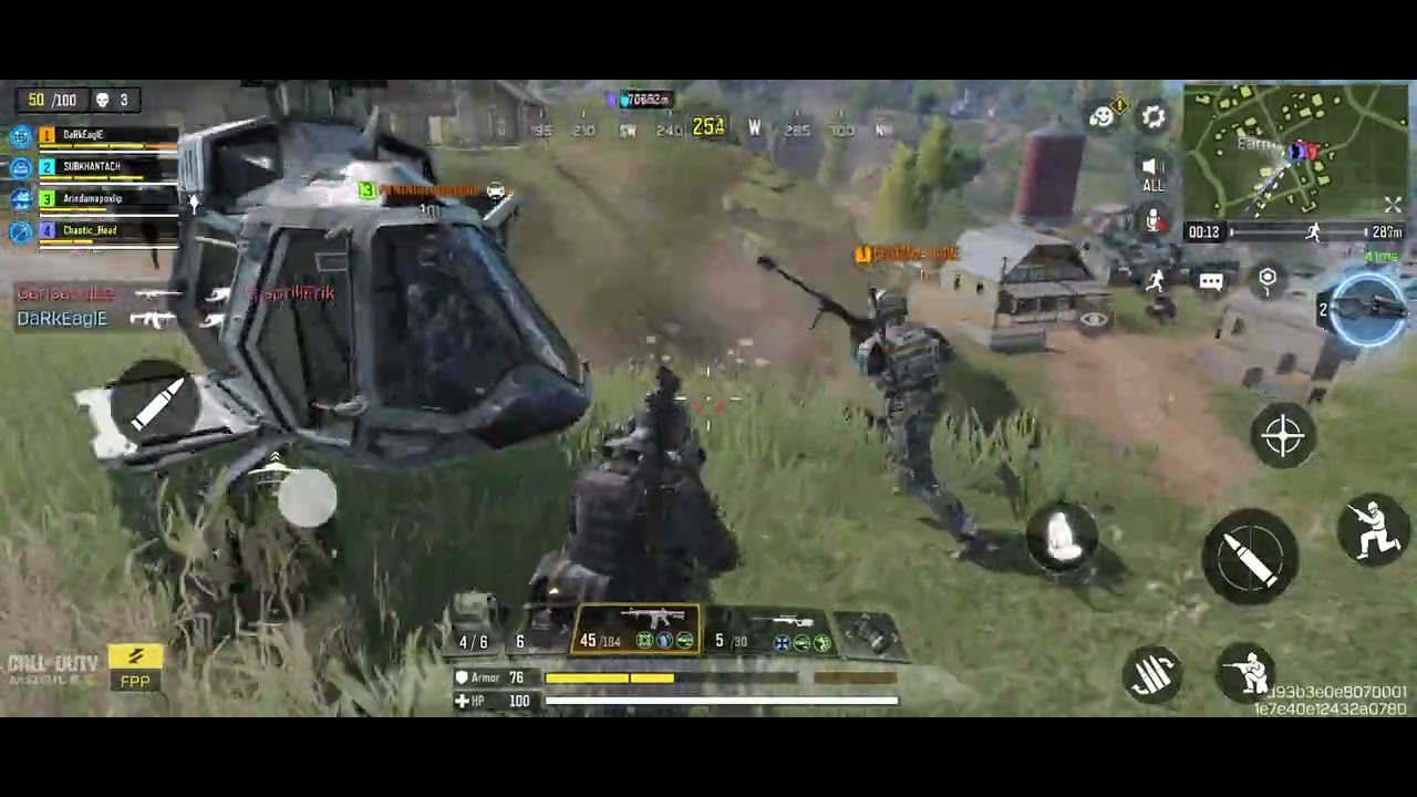 COD Battle Royale | Survival with just 4 kills | Pure gameplay | #codm ...