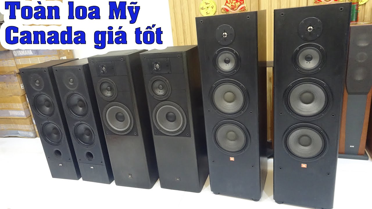 hàng về giá nào cũng có loa Mỹ,loa Canada PSB,JBL LX60,LX 1000 Mkii giá ...