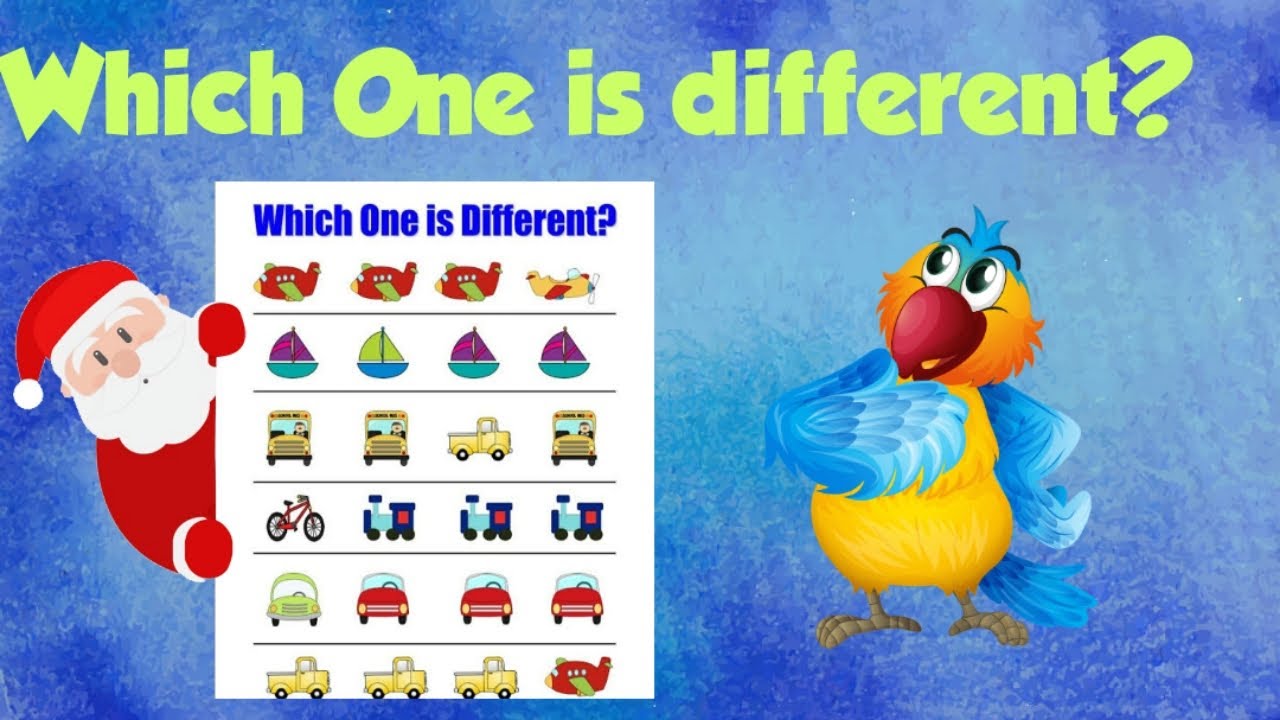 Which One Is Different Activity For Nursery Students YouTube which-one-is-different-activity-for-nursery-students-youtube