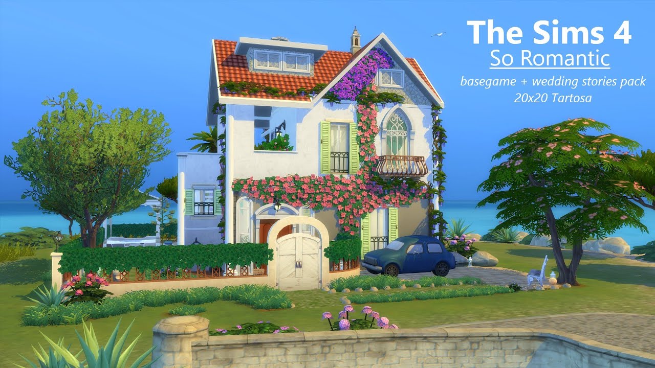 [Home Tour Sims 4] So Romantic (36) - YouTube