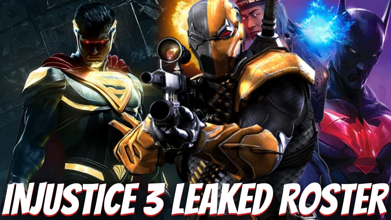 Se Filtraron Personajes De Injustice El Juego Murió, ¿por Qué