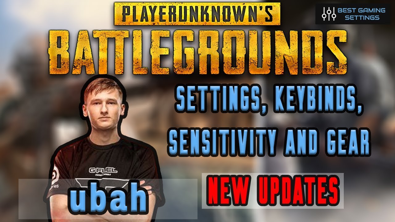 ubah PUBG Settings, Keybinds, Sensitivity, Gear and Setup - YouTube