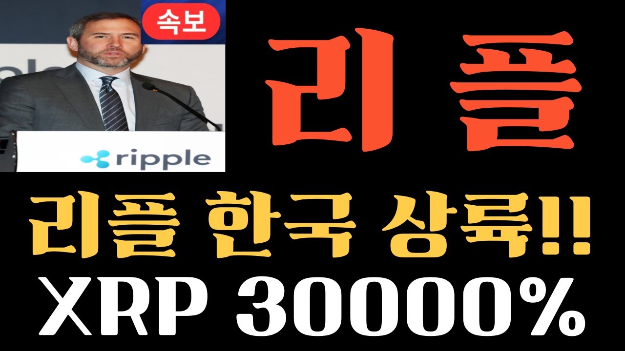 리플 코인 리플ceo 폭탄발표 리플랩스 한국 상륙한다고 Xrp 30000 폭등각떠버린이유 리플목표가 리플호재 리플전망 리플코인목표가 리플코인호재 리플코인