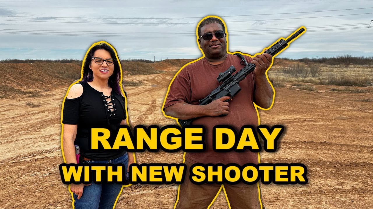 Range Day With New Shooter - YouTube