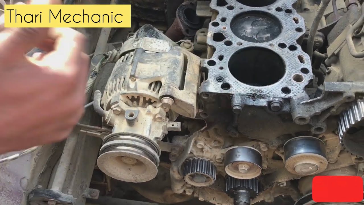 How to 2CC Engine Head open And Rebuild Toyota Engine - YouTube