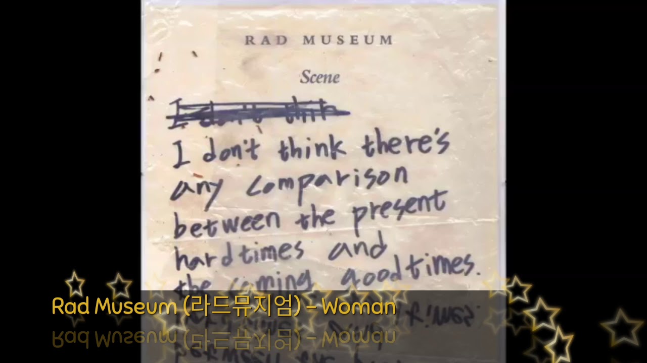 Rad Museum 라드뮤지엄 Woman Youtube
