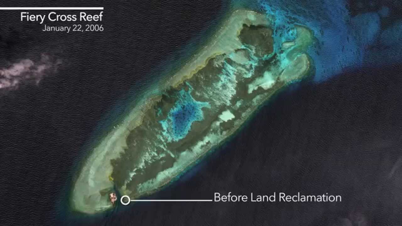 The Evolution of Fiery Cross Reef - YouTube