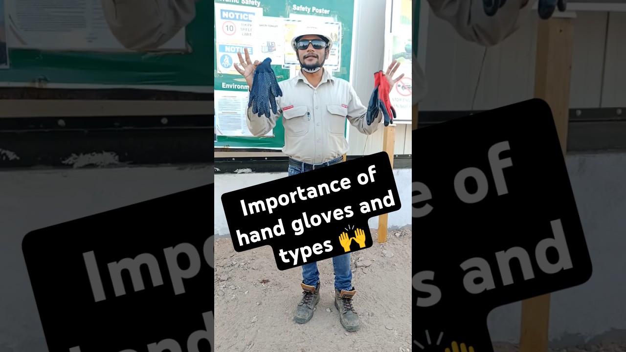 why hand gloves is important for our hands #hse #safety #handsafety # ...