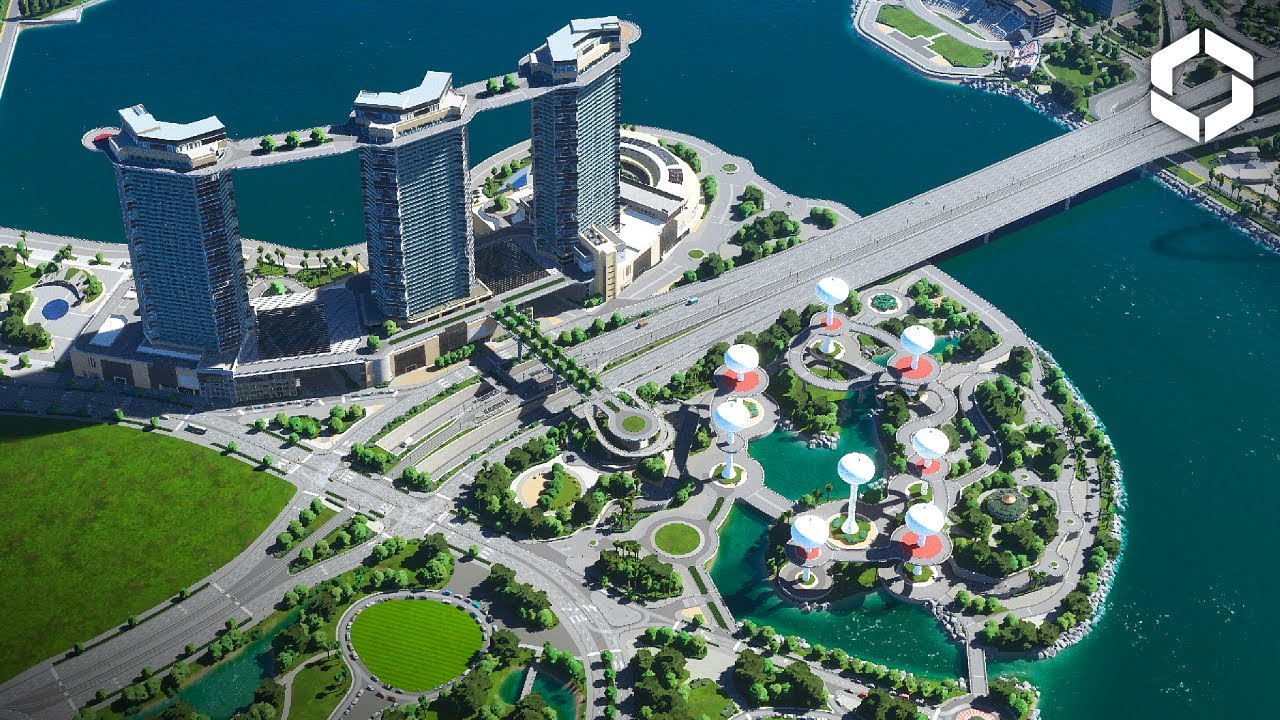 The Ultimate Resort Complex & Sky Garden | Cities Skylines 2 - Merlion Bay [EP 25] - YouTube