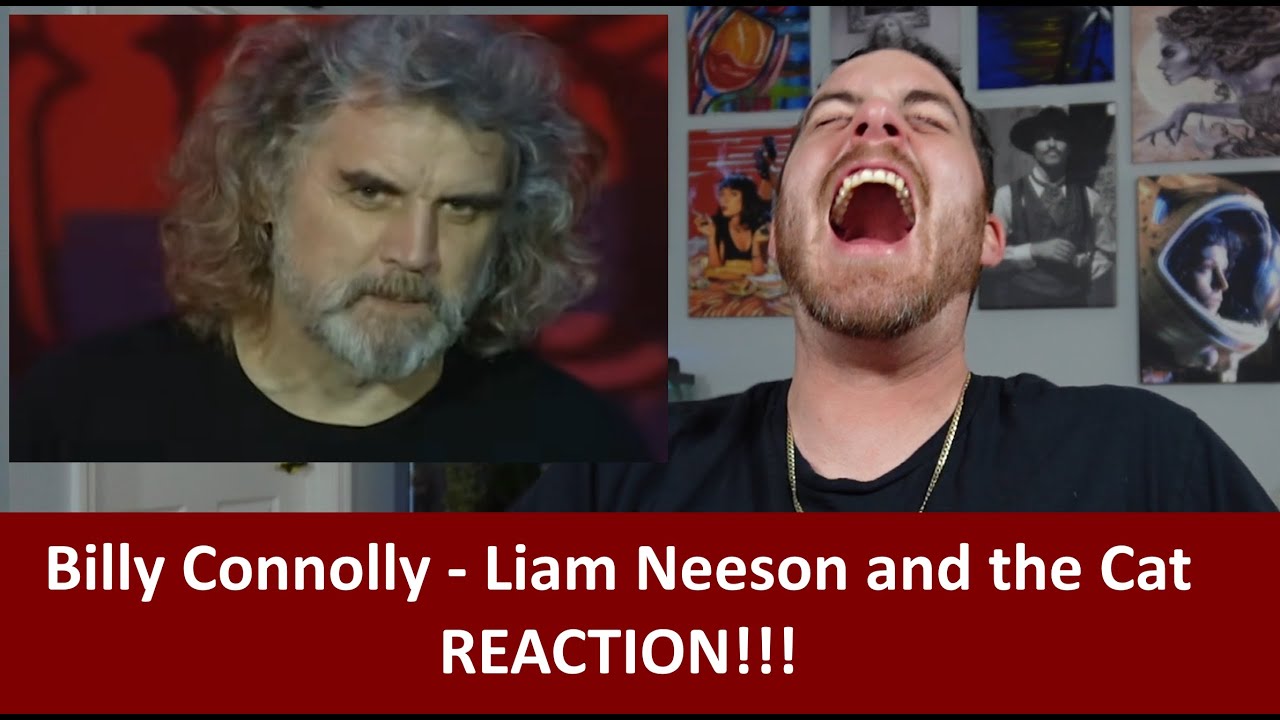 American Reacts BILLY CONNOLLY - Liam Neeson and Cats REACTION - YouTube