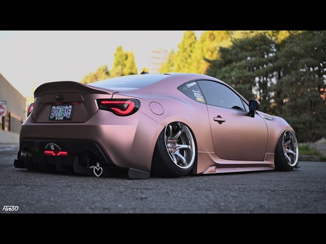 Stanced Subaru Brz