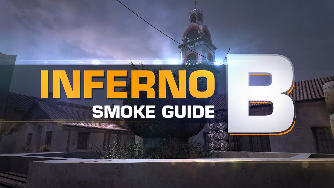 CS:GO Inferno - B Bombsite smoke guide - YouTube
