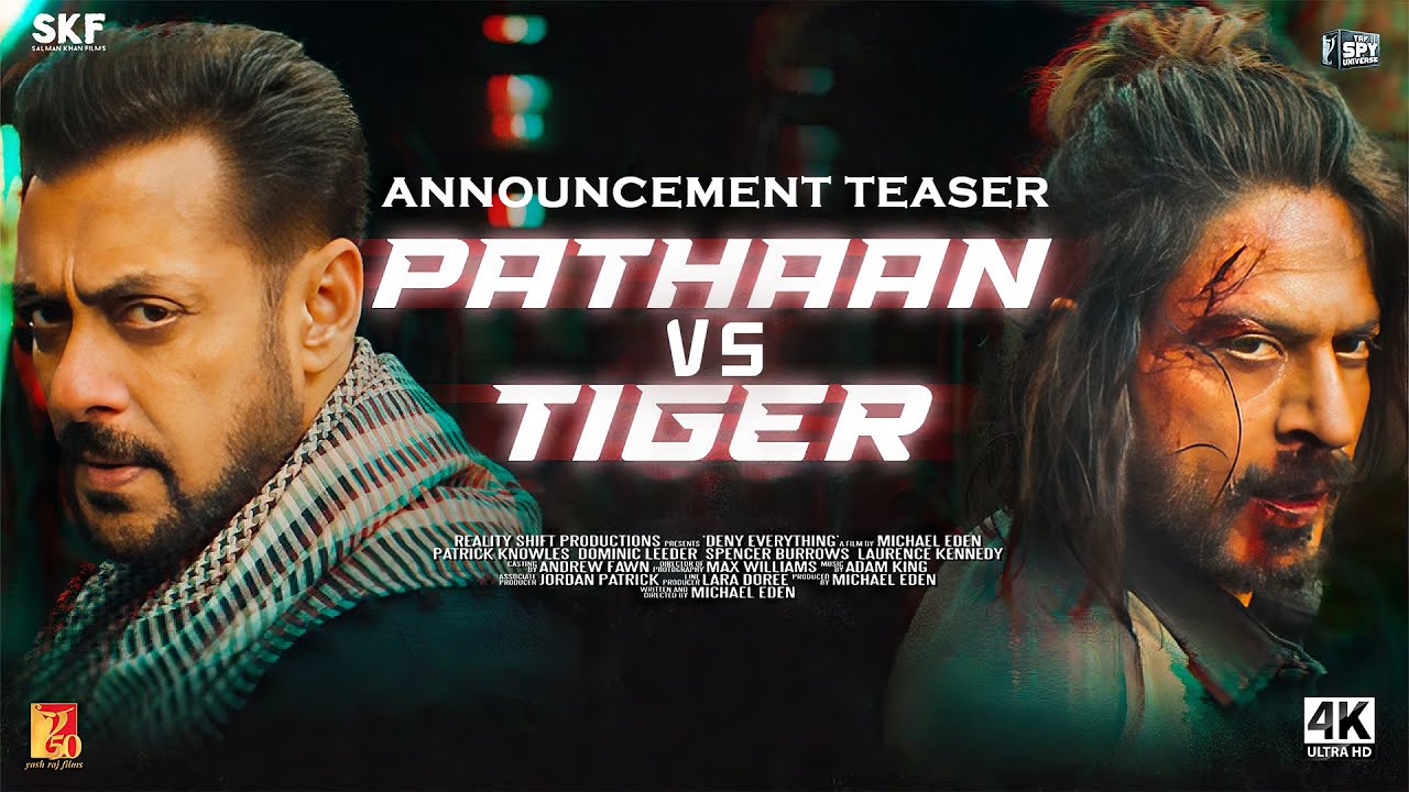 Tiger vs Pathan | Official Trailer | Salman Khan, Shahrukh Khan ...