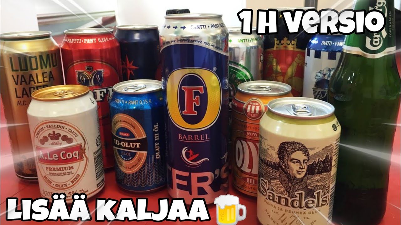 Lisää kaljaa 🍺 1h versio. - YouTube