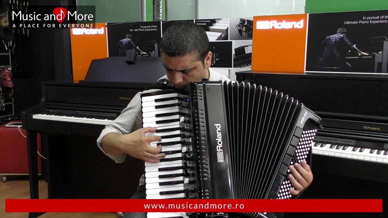 Roland FR-4x - Poate fi acordeonul perfect? www.musicandmore.ro - YouTube