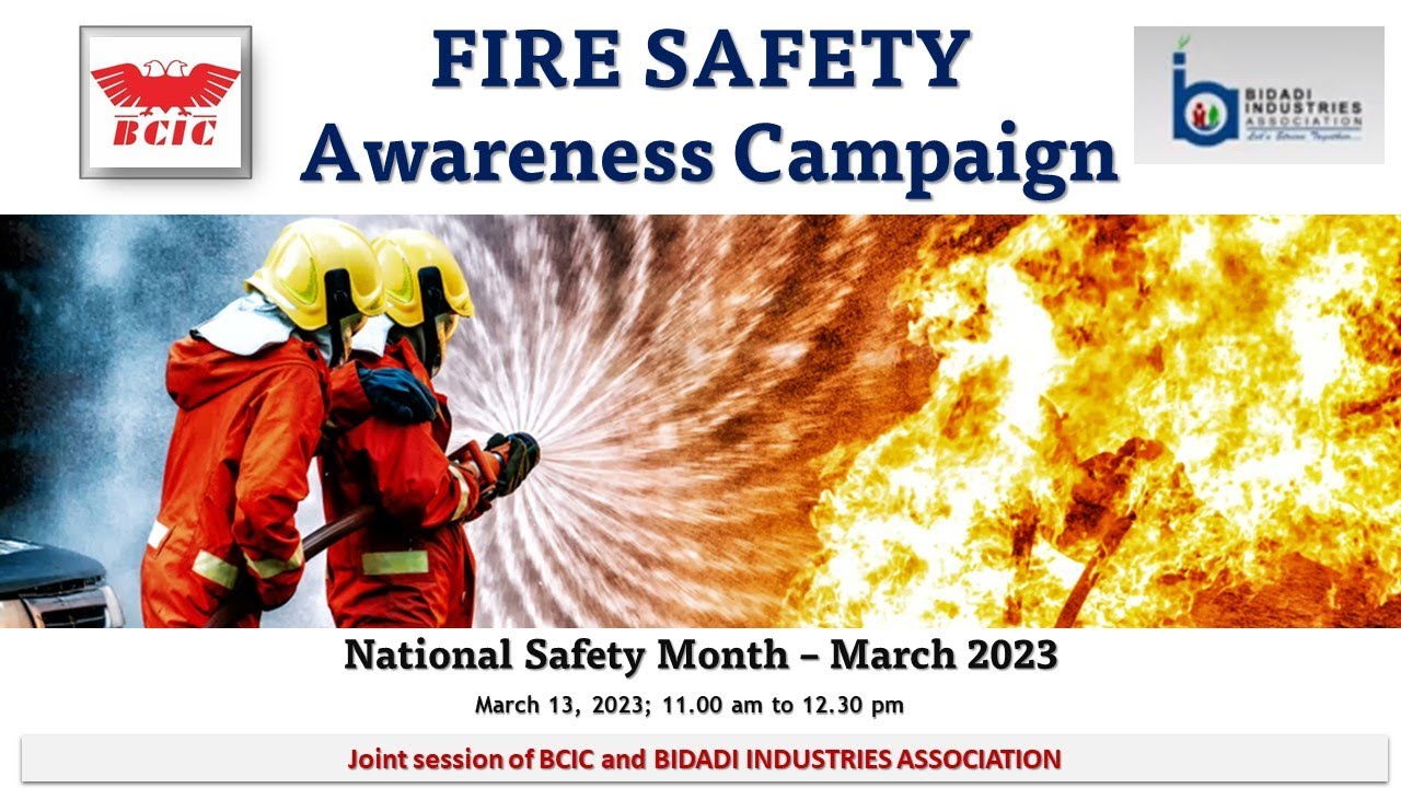 March 13, 2023: Session on Fire Safety - Awareness Campaign coinciding ...