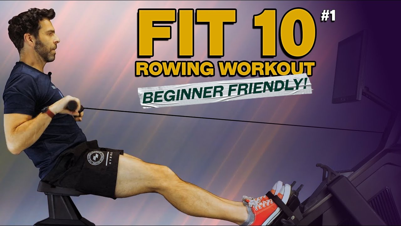 10 Minute Rowing Machine Workout - Beginner Friendly | RowAlong - YouTube