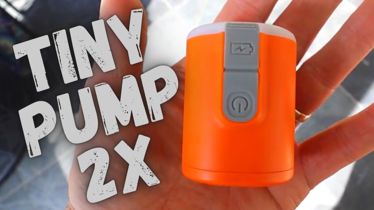 Tiny Pump 2X | NEW and IMPROVED miniature pump for Sleeping Pads | Flextail Gear Tiny Pump2X ...