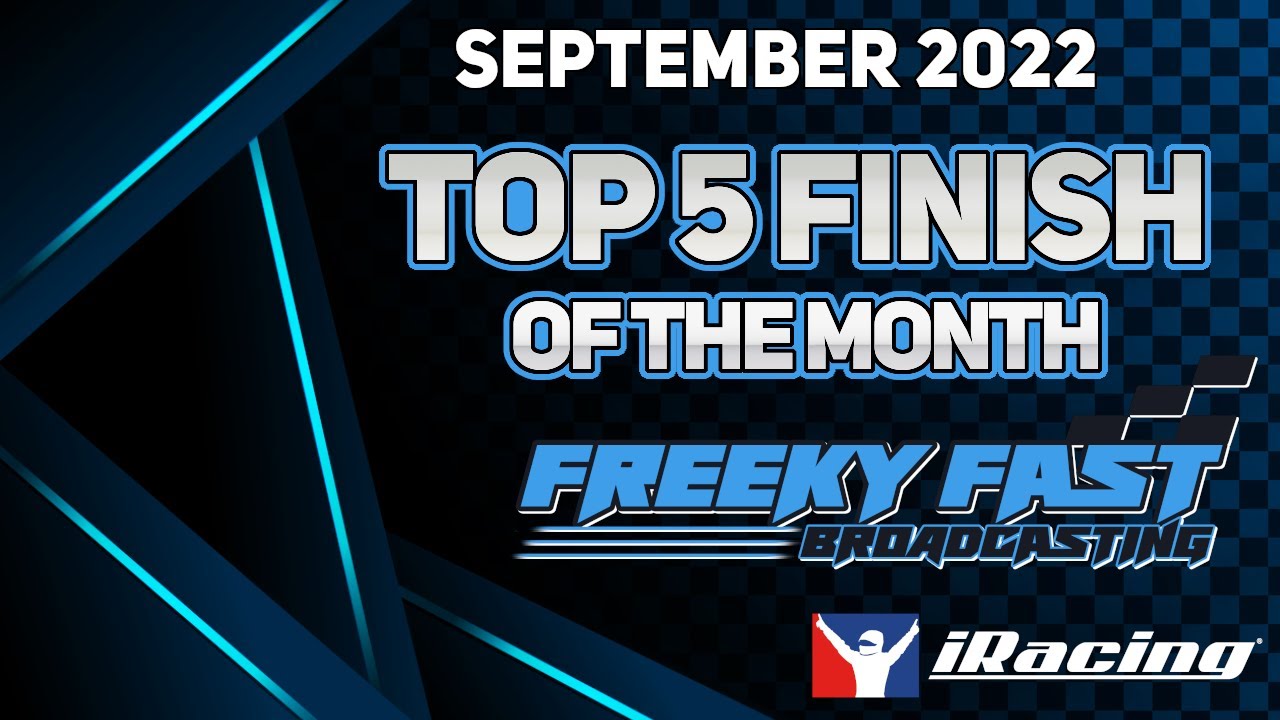 September Top 5 Finish of the Month - YouTube