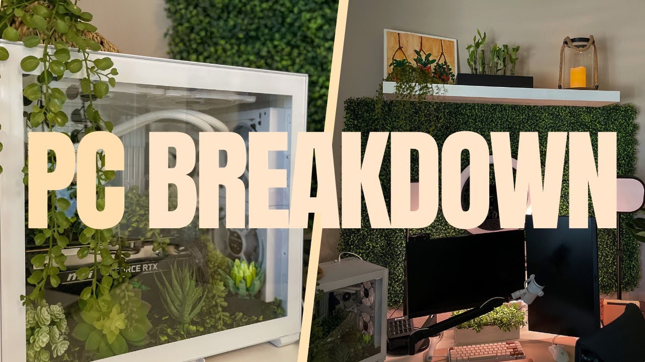 MY $2500 CUSTOM PC TOUR | white aesthetic build, high-end pc, cozy ...