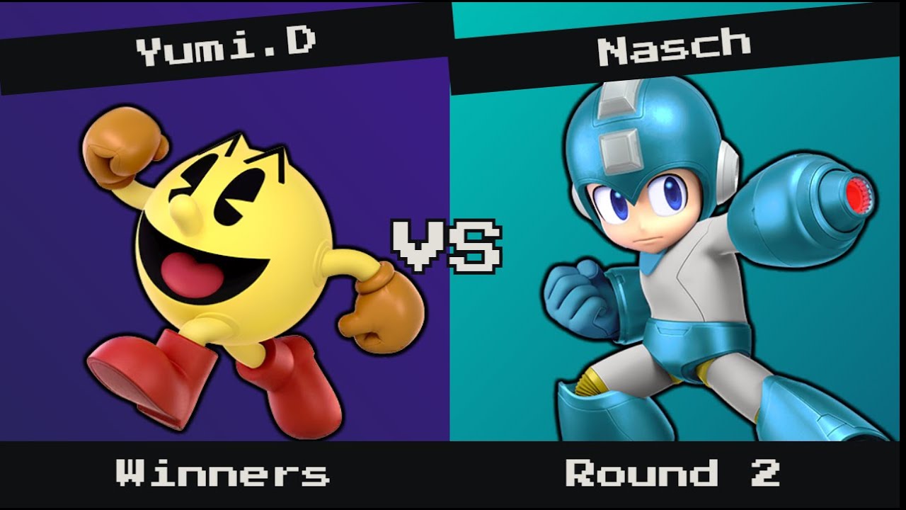 Yumi.D (Pacman) Vs. Nasch (Megaman) [Smash @ 79% - Décembre] - YouTube