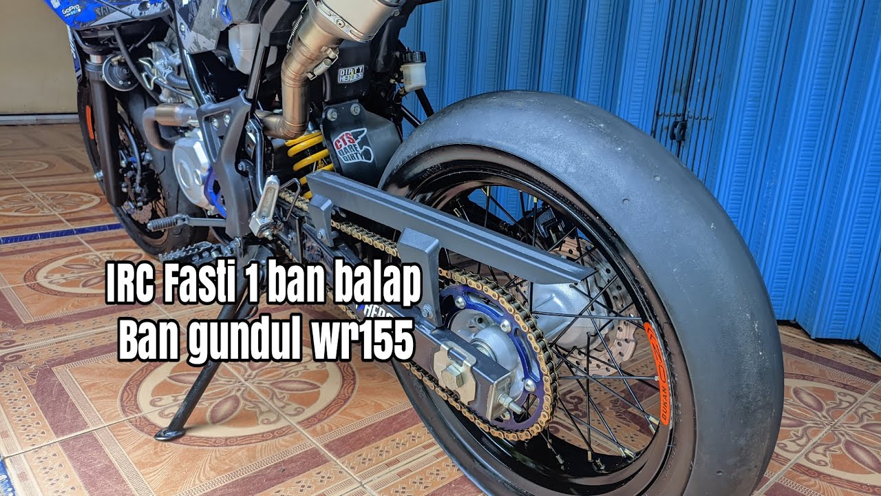 IRC fasti 1 140/70 untuk wr155 Ban balap keren parah - YouTube