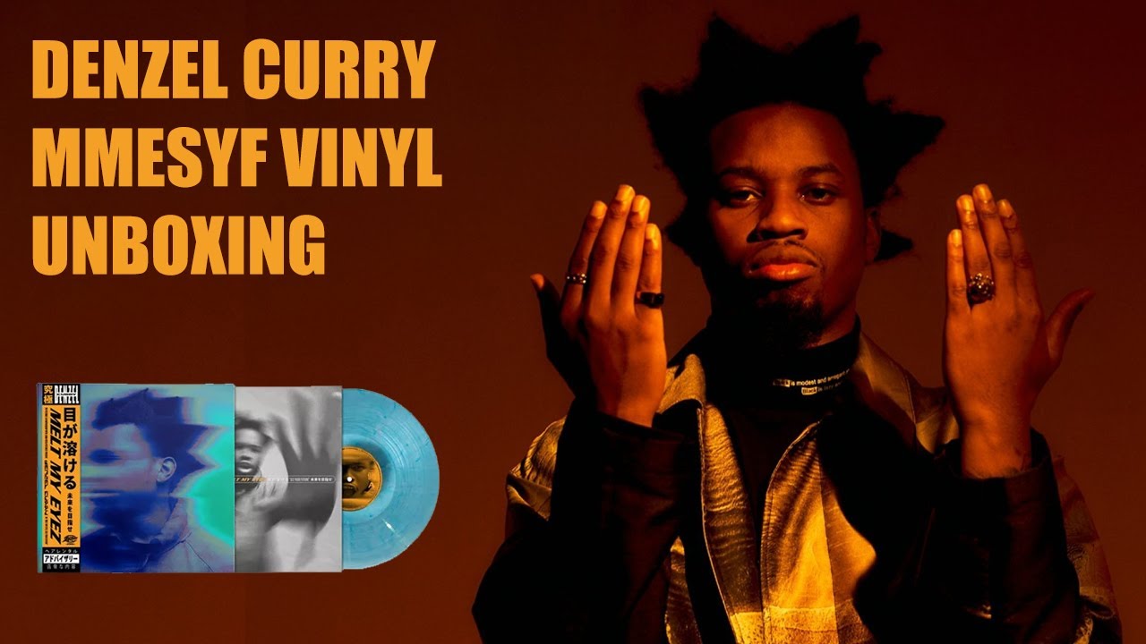 Denzel Curry MMESYF Aqua Splatter Vinyl Unboxing (Urban Outfitters ...